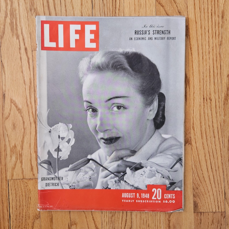 Authentic LIFE Magazines From 1930's-1950's! 15. Each! You Choose! - Etsy
