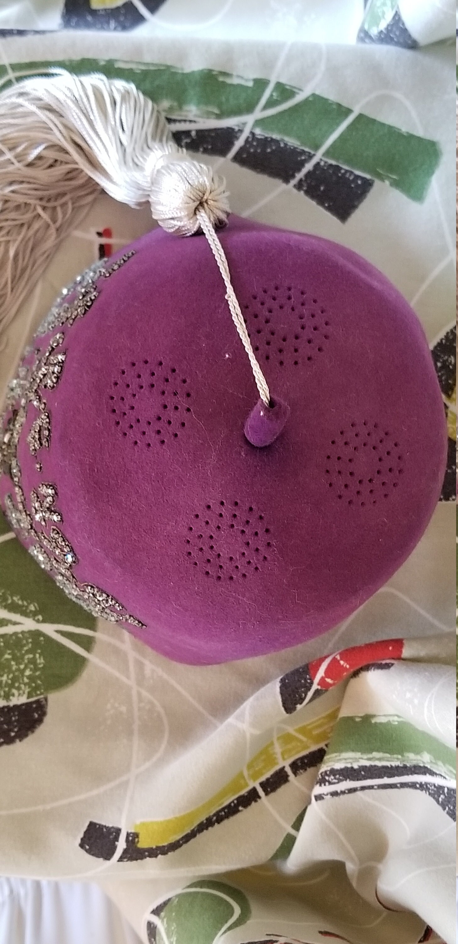 1940's Purple Wool Elks/moose Fez Lodge Hat! Size 7 1/8 - Etsy