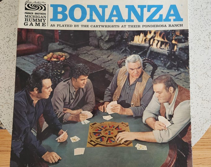 NEW!! 1964 Bonanza Board Game From NBC Broadcasting Parker Brothers! - Etsy