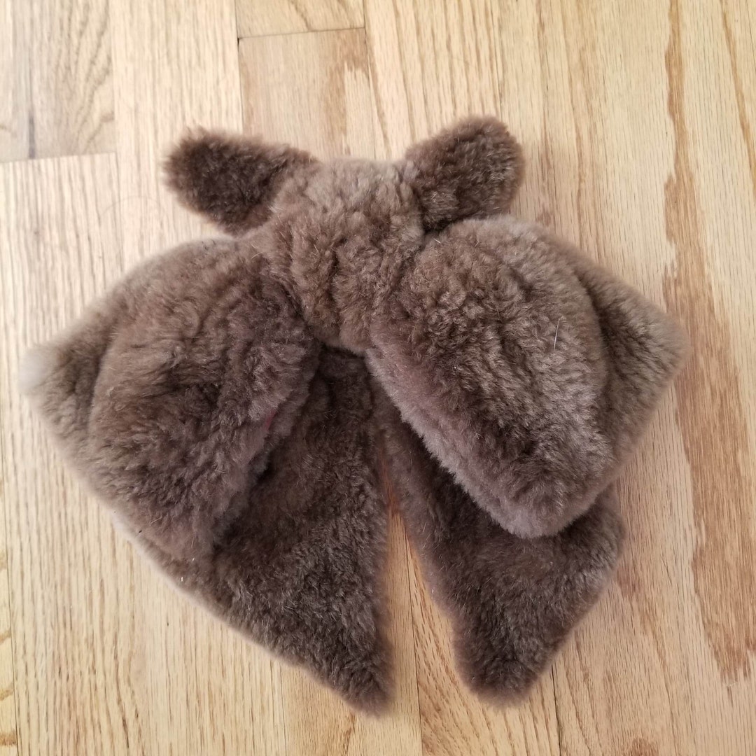 1940's Mouton Fur Bow for Collar!! - Etsy