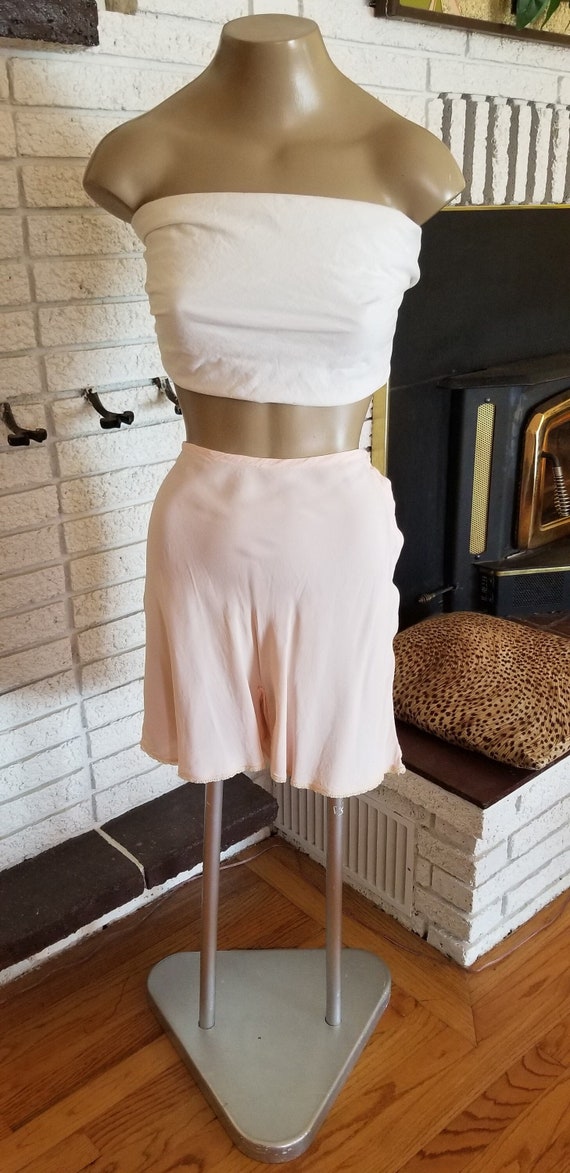 1930s tap pants in silk, 1930s panties - Gem