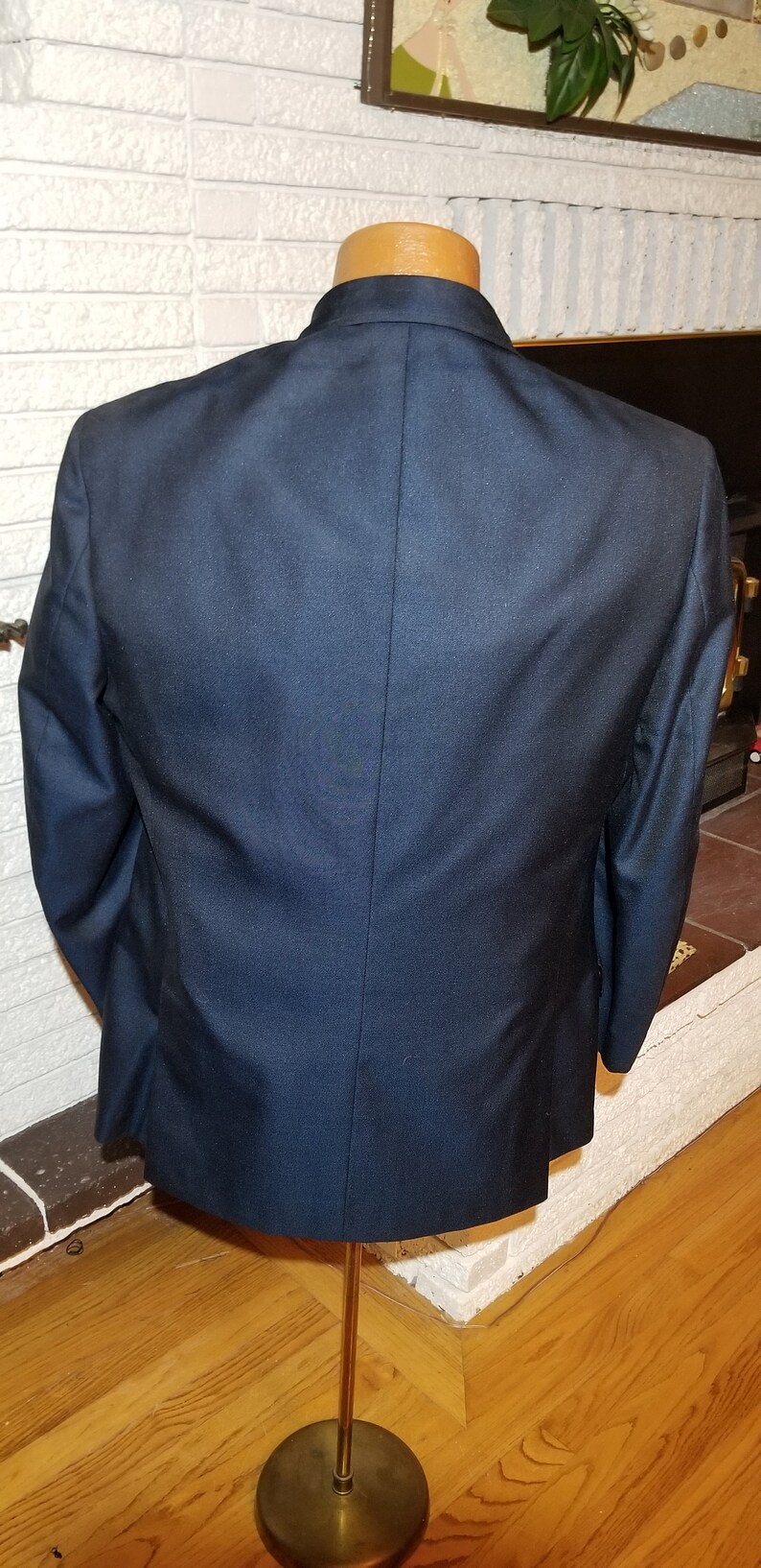 1960's Double Breasted Suit Jacket Sz 42 - Etsy