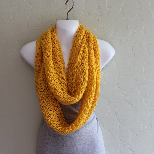 Golden Yellow Scarf - Etsy