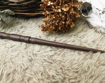 Mahogany Ritual Wand Pagan Altar Wand - Etsy