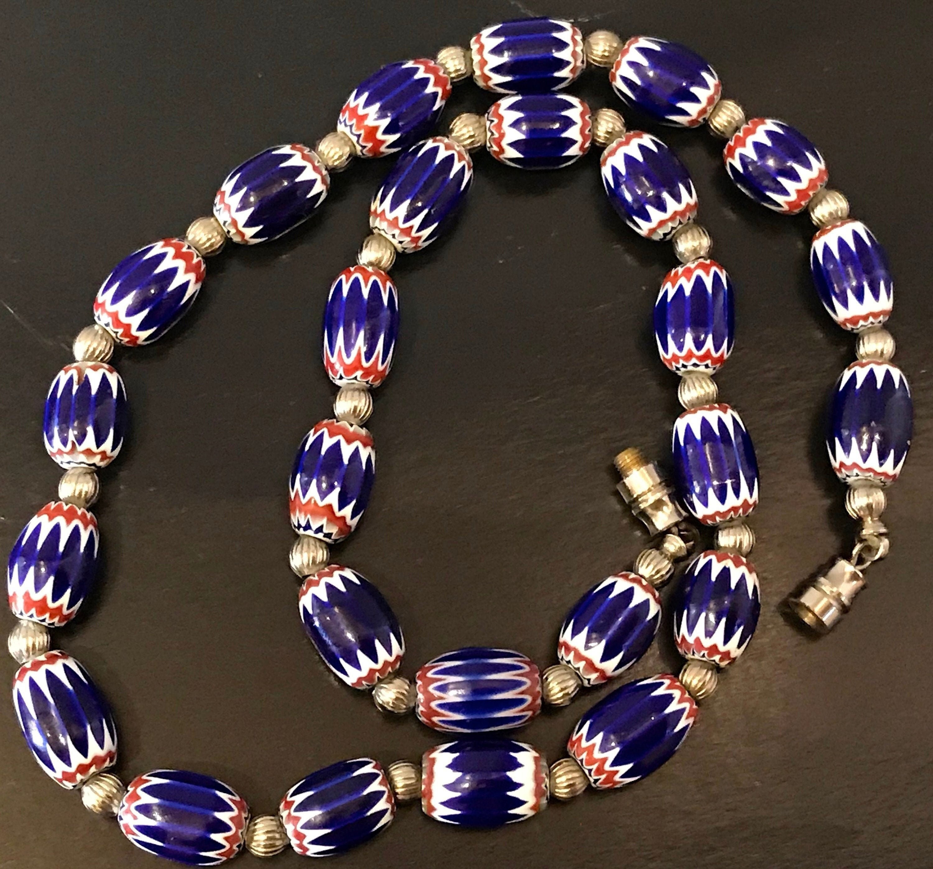 Rare African Trade Bead Traditional Necklace Venetian Glass - Etsy