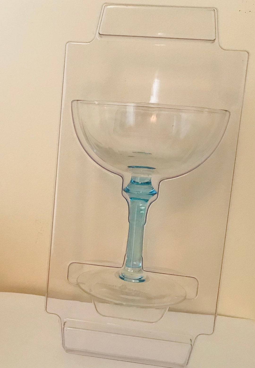 Bombay Sapphire Glassware, Drink Glasses, Azure Blue, Clear Stemware ...
