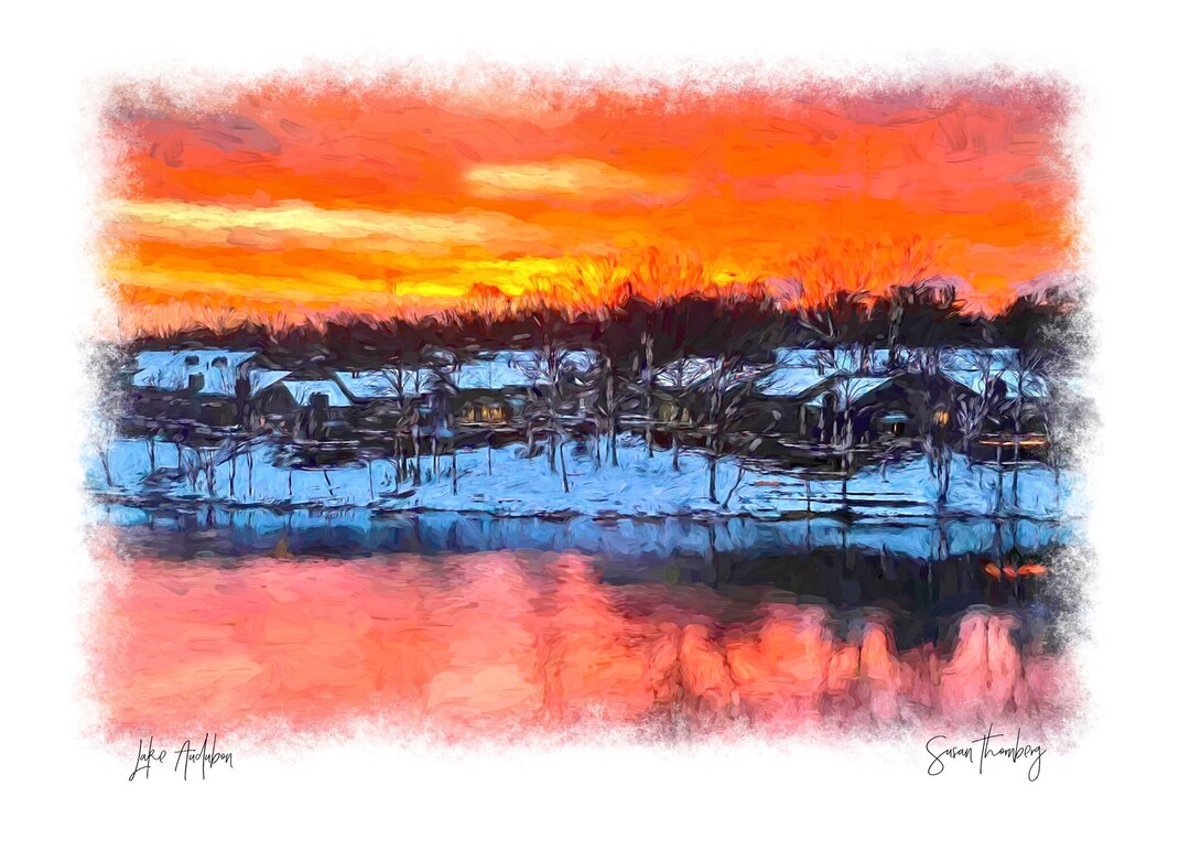 Lake Audubon Reston VA Sunrise Lake House by Susan Thornberg Local ...