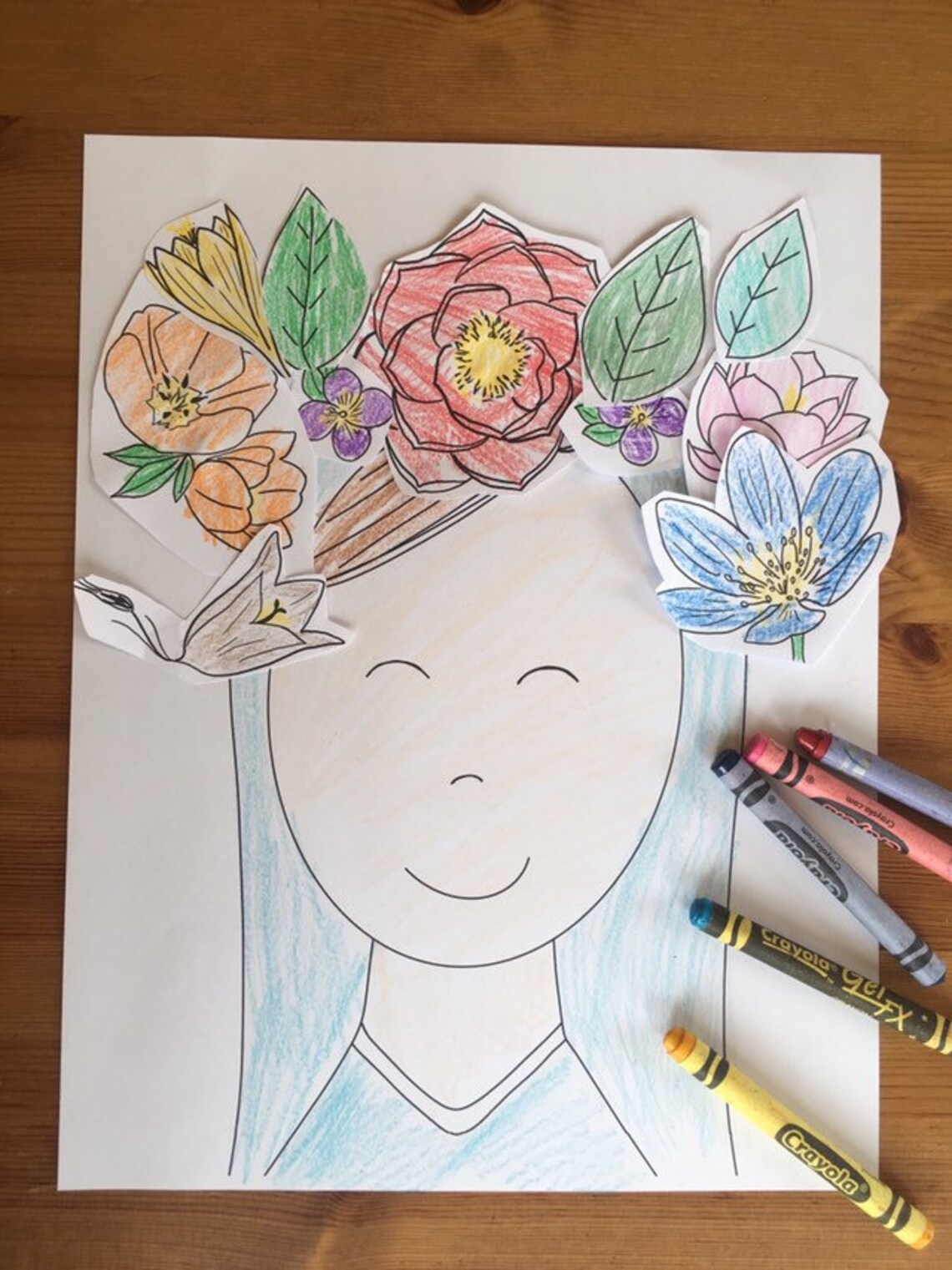 May Crowning Coloring Page Sheet Liturgical Year Catholic Resources for ...