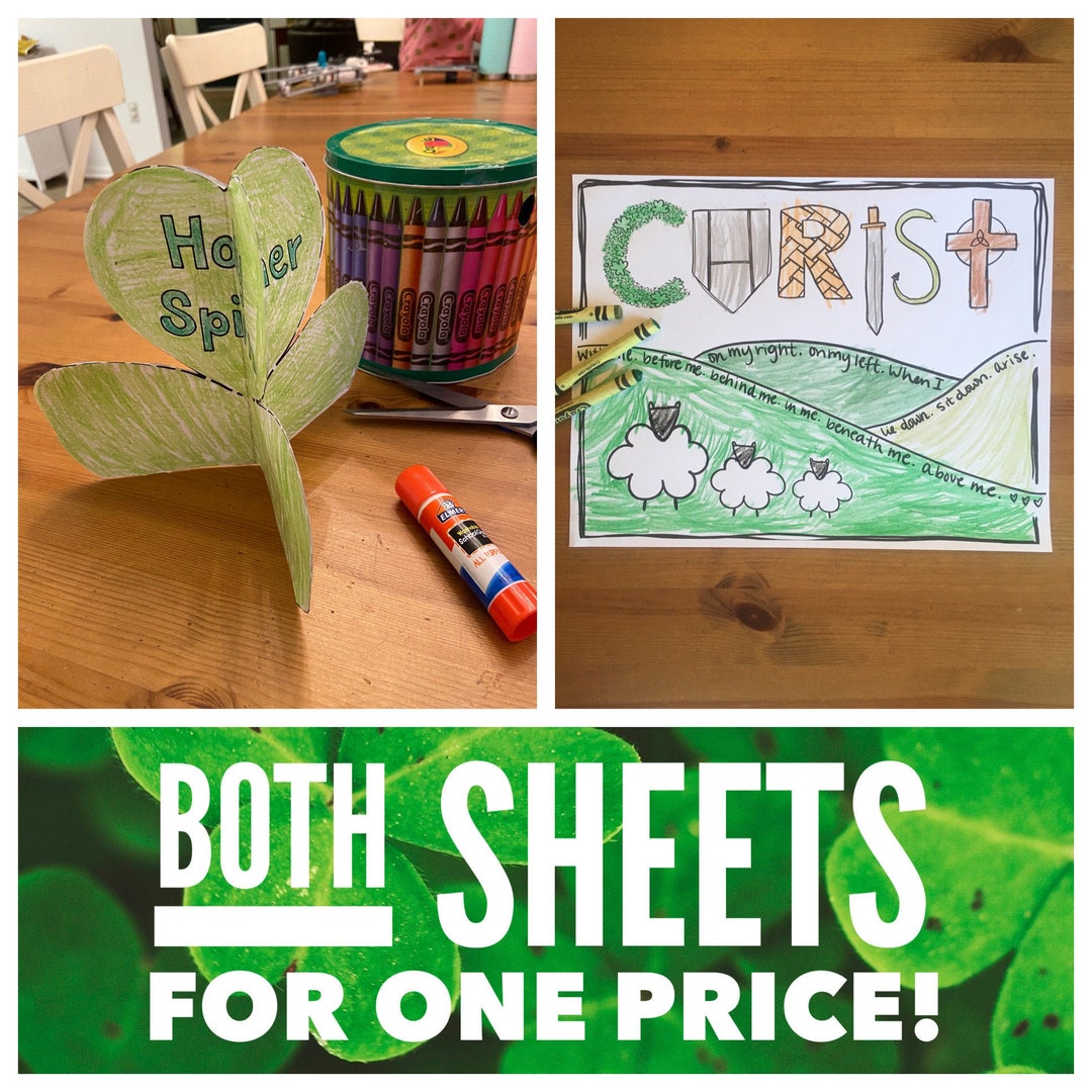 St Patrick’s Day Patrick Coloring Page Sheet Liturgical Year Catholic ...