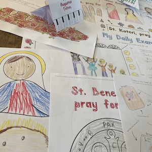 JULY BUNDLE Lazy Liturgical Living Activity Sheets Coloring Pages for ...