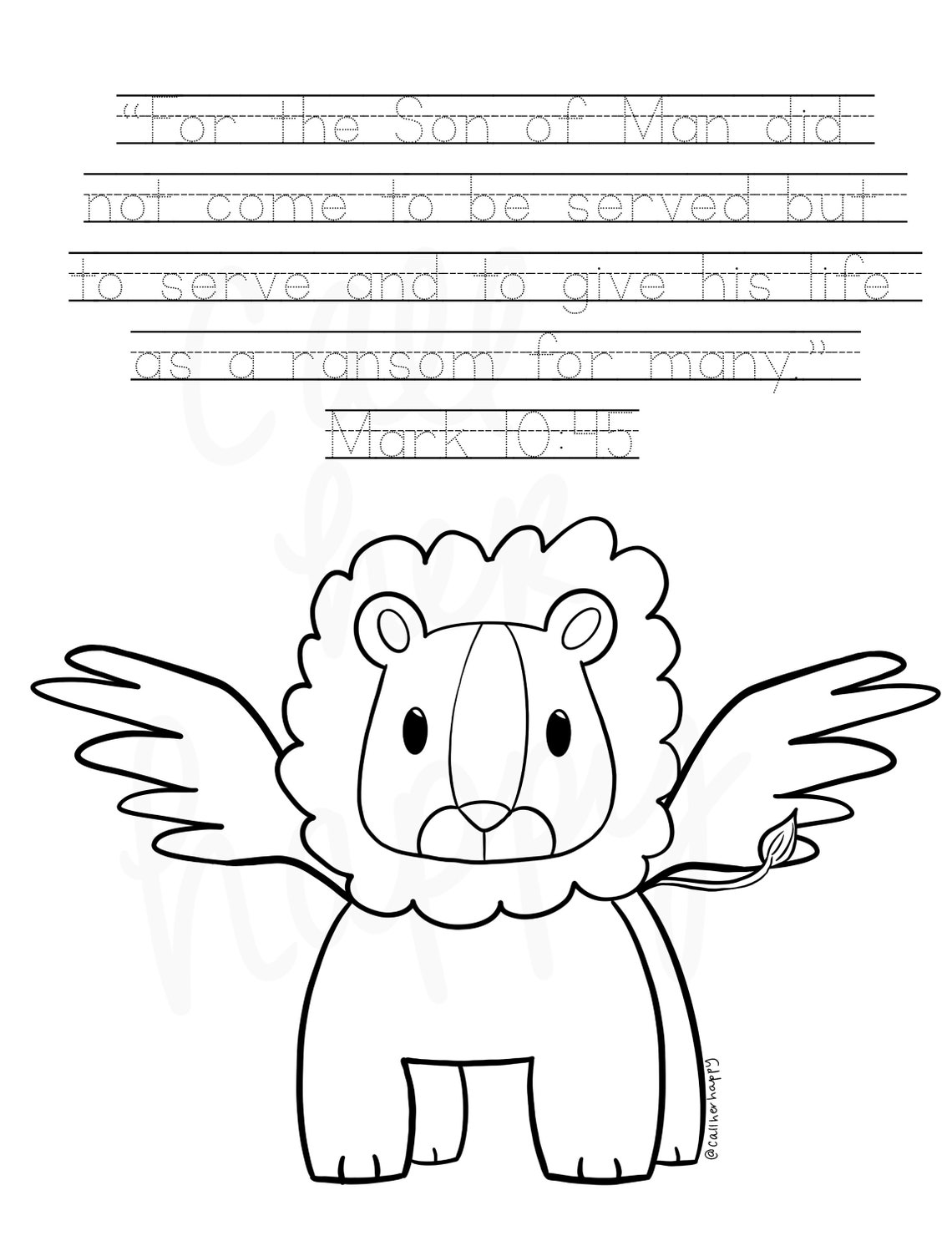 St. Matthew Mark Luke John Coloring Page Sheet Lazy Liturgical Year ...