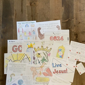 AUGUST BUNDLE Lazy Liturgical Living Activity Sheets Coloring Pages for ...