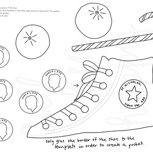 St. Nicholas Nick Christmas Printable Coloring Page Sheet Lazy ...