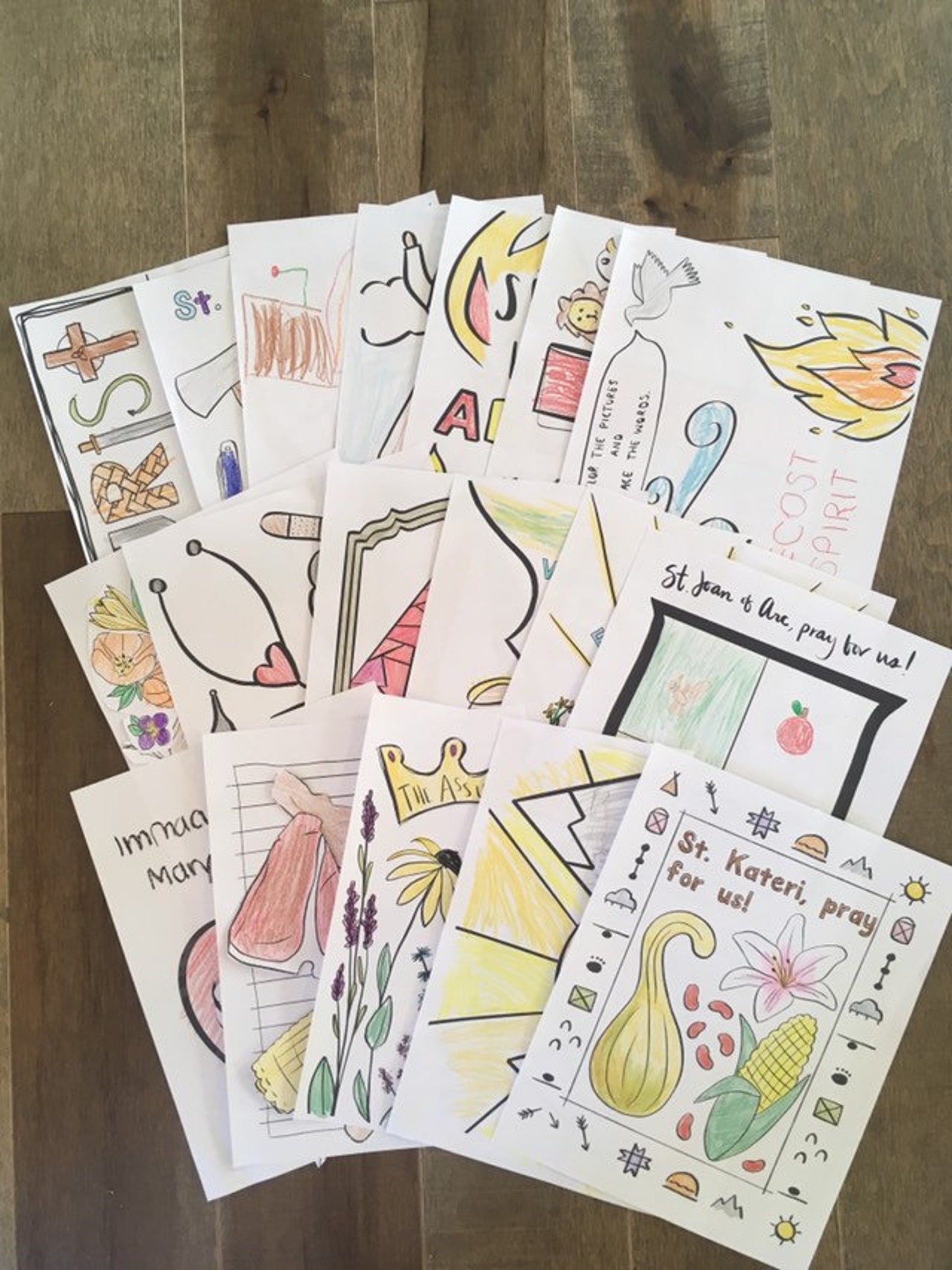 DIGITAL GROWING BUNDLE Lazy Liturgical Living Activity Sheets - Etsy