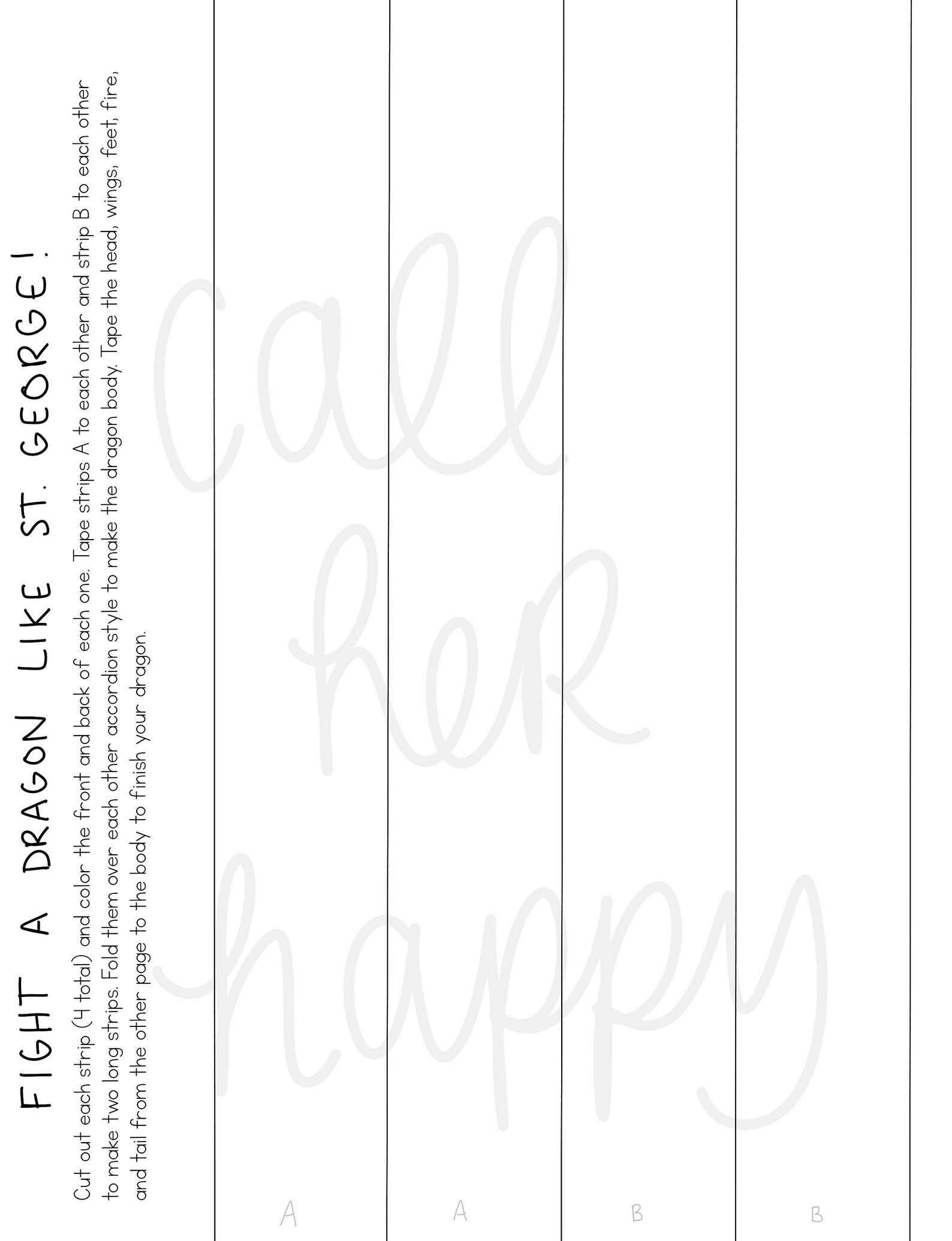 St. George Dragon Dragons Printable Coloring Page Sheet Lazy - Etsy