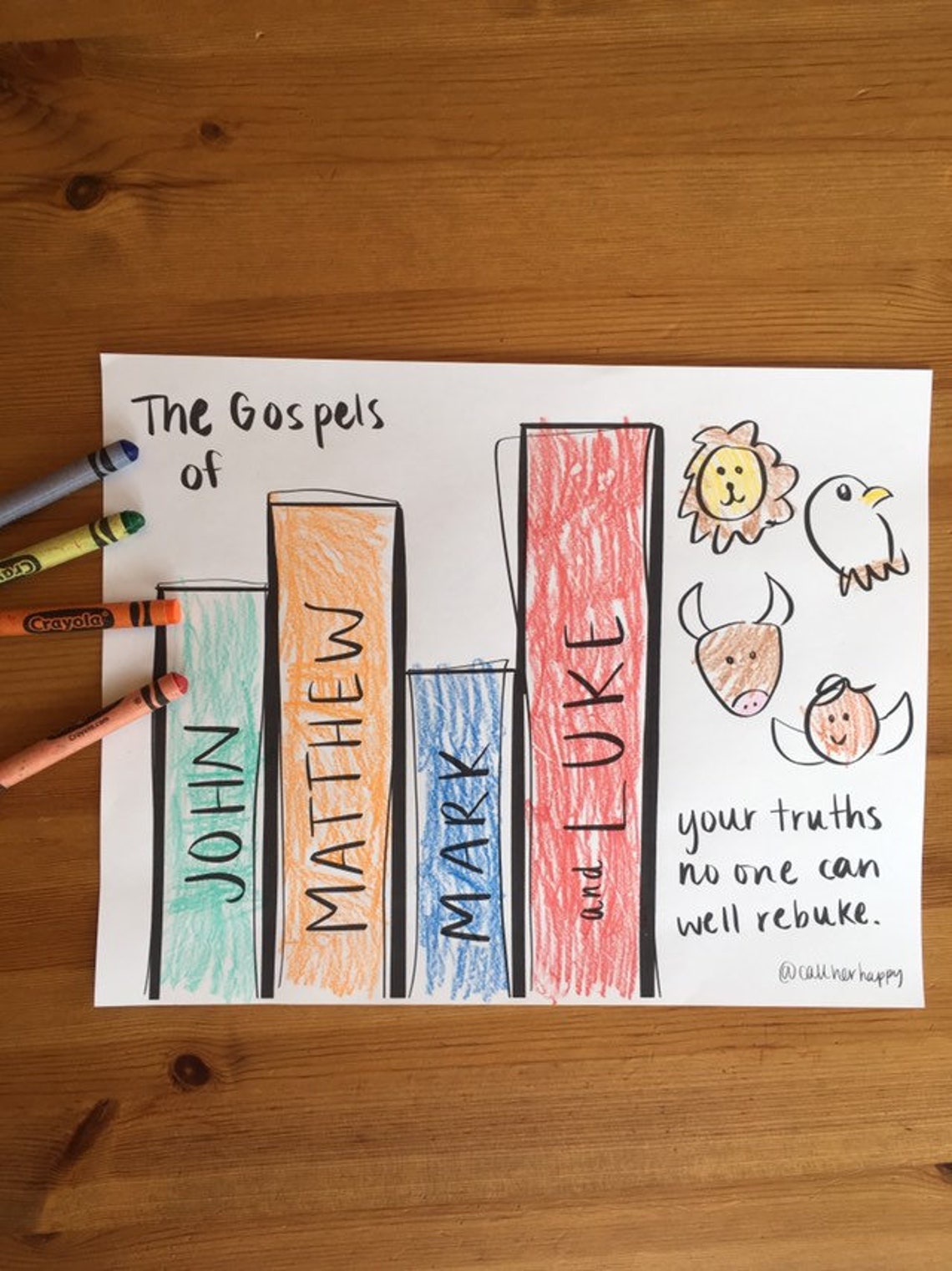 Gospel books coloring page sheet liturgical year catholic | Etsy