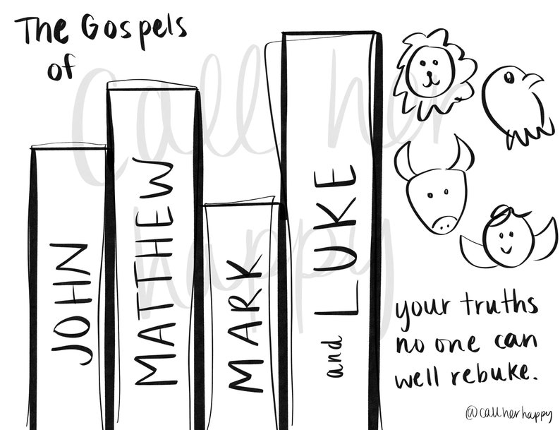 Gospel books coloring page sheet liturgical year catholic | Etsy