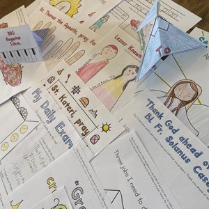 JULY BUNDLE Lazy Liturgical Living Activity Sheets Coloring Pages for ...