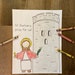 St Barbara Castle Tower Printable Coloring Page Sheet Lazy Liturgical ...