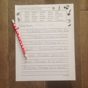 St. Cecilia Music Class Coloring Page Sheet Liturgical Year Catholic ...