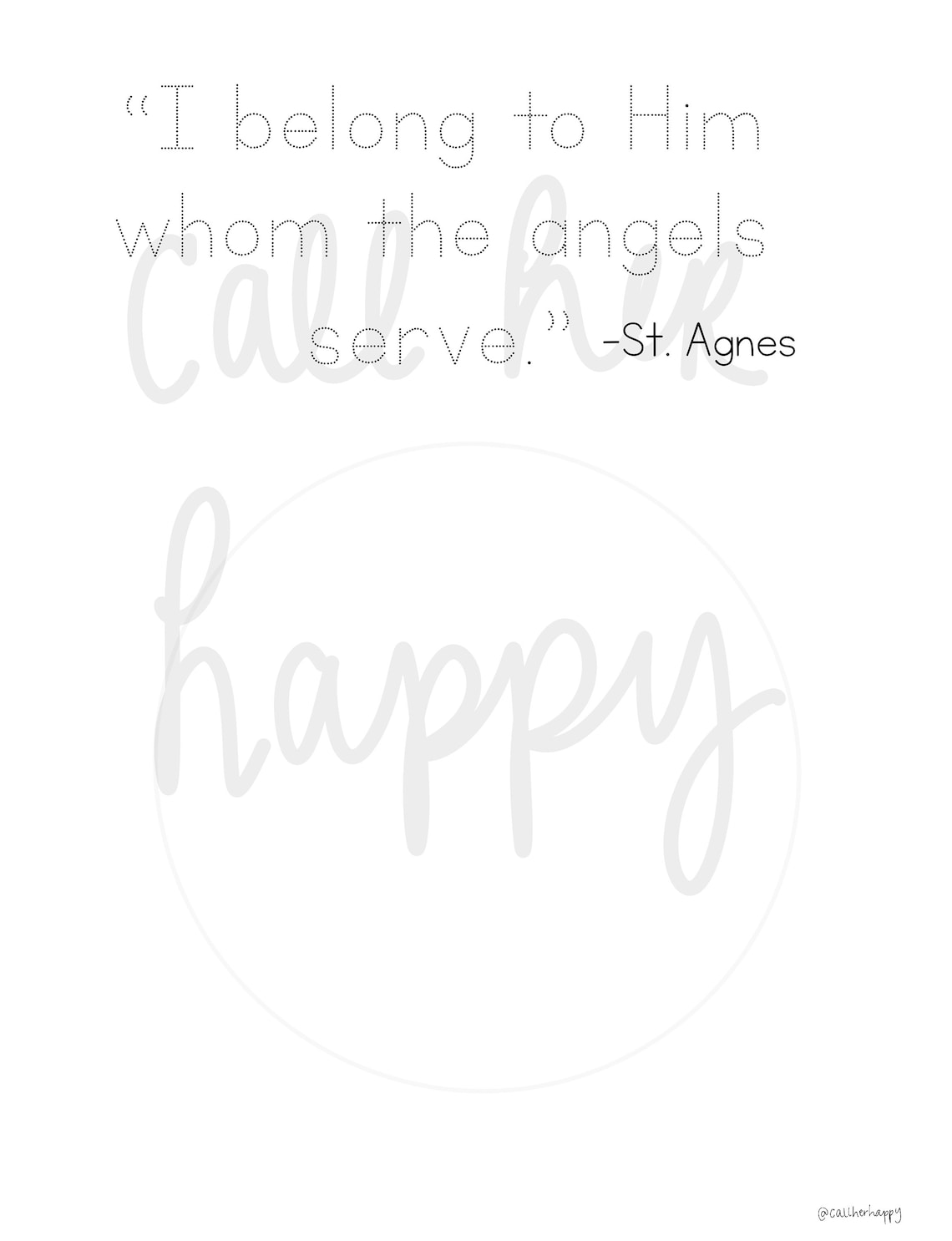 St. Agnes Lamb of God Sheep Printable Coloring Page Sheet Lazy ...