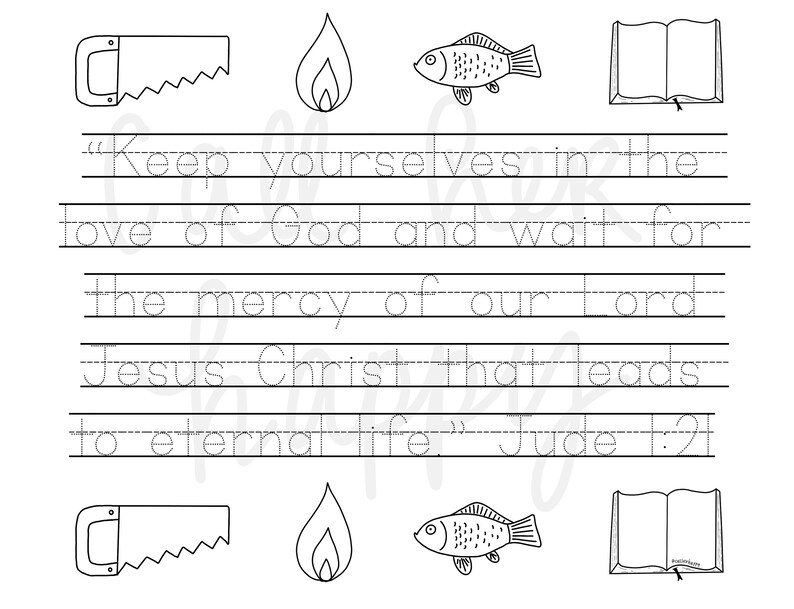 St. Simon Jude Scripture Printable Coloring Page Sheet Lazy - Etsy