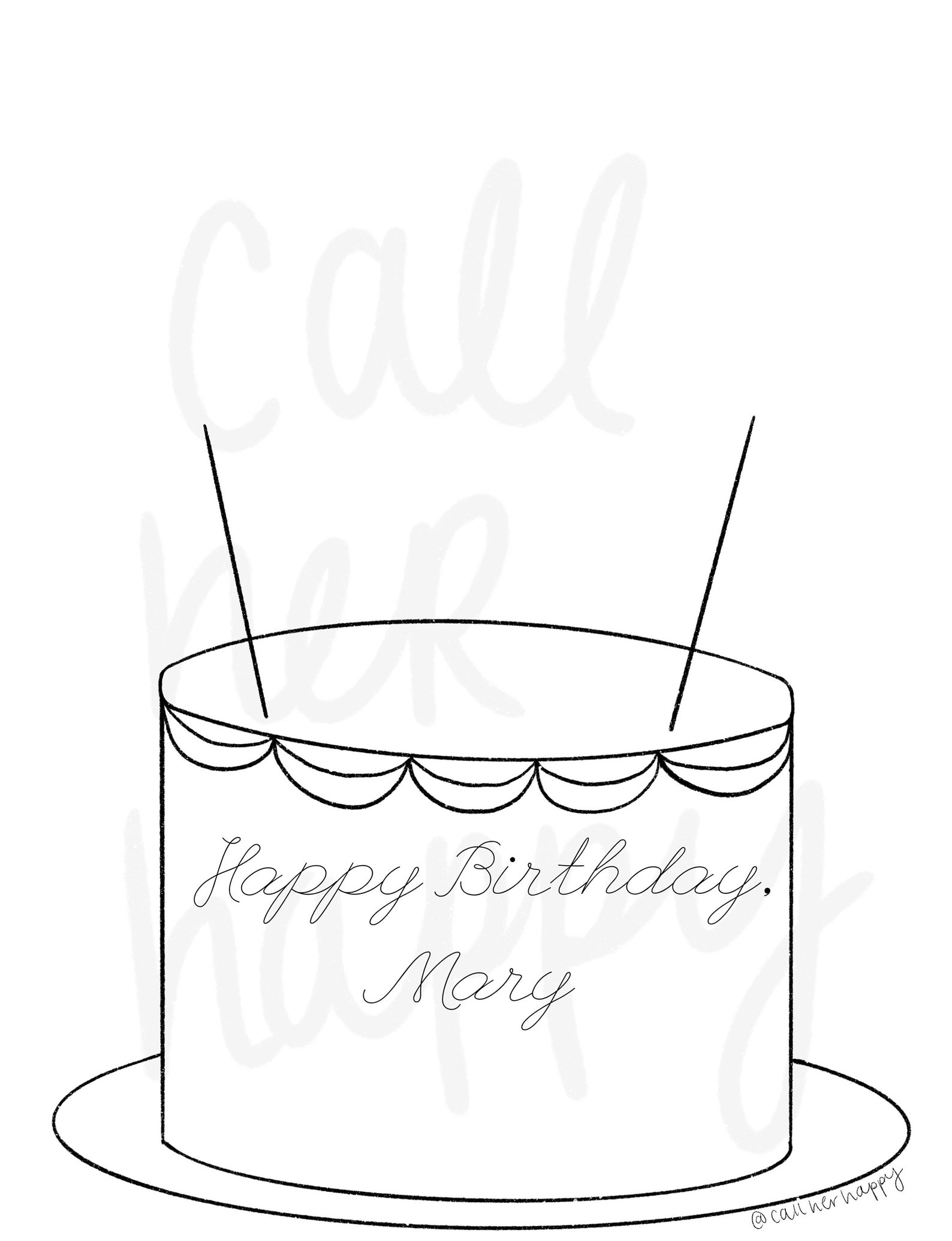 Nativity of Mary Birthday Coloring Page Sheet Liturgical Year - Etsy