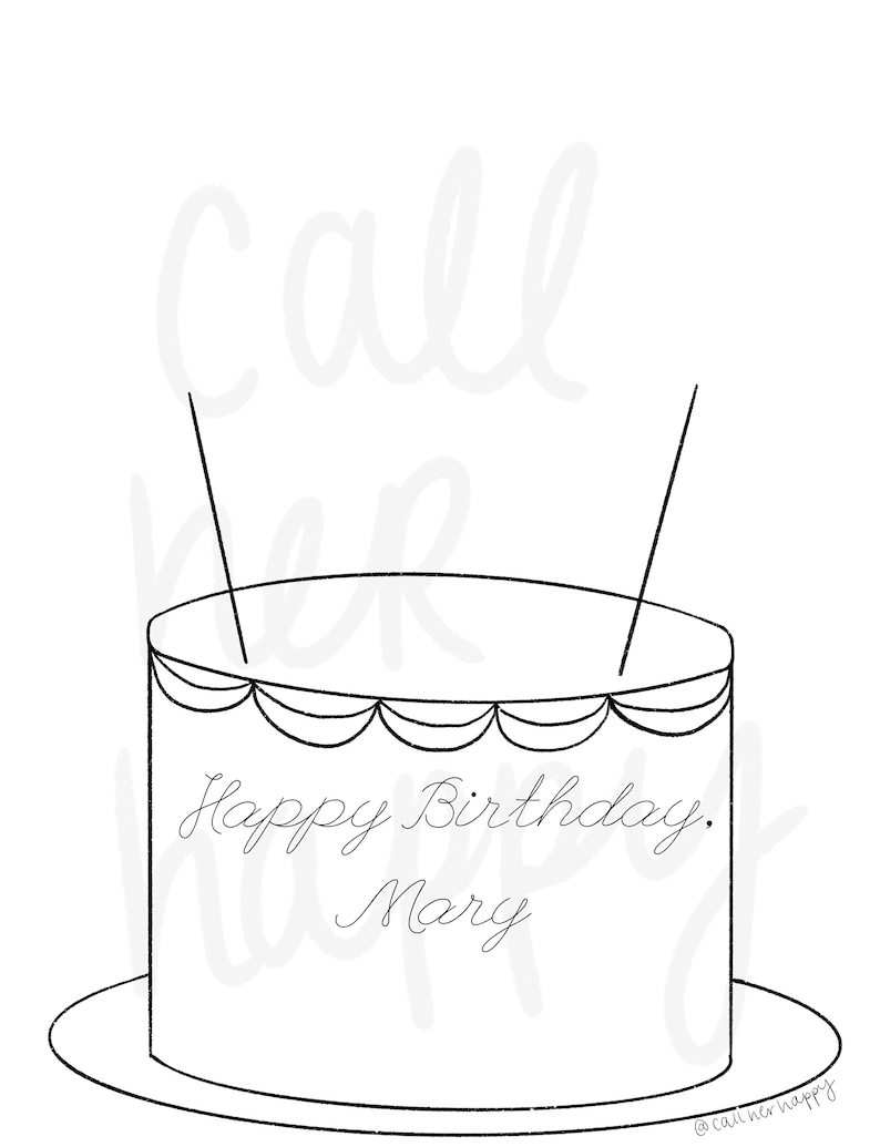 Nativity of Mary Birthday Coloring Page Sheet Liturgical Year Catholic ...