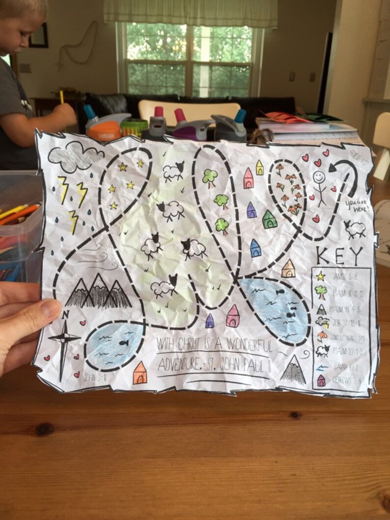 Pope St John Paul II 2 Jp2 Coloring Page Sheet Liturgical Year Catholic ...