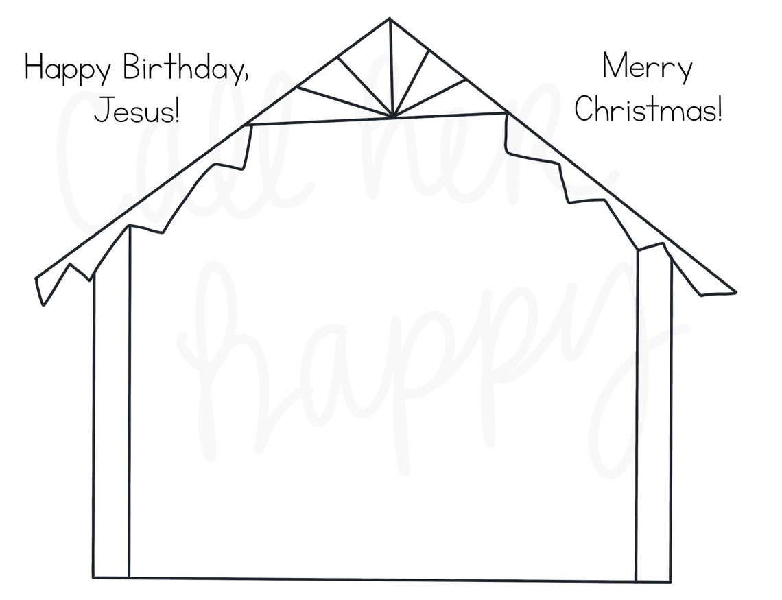 Feast of the holy family printable coloring page sheet lazy | Etsy