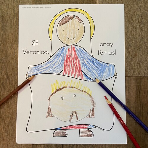 St Gemma Galgani Worksheet Printable Coloring Page Sheet - Etsy