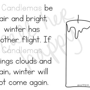 Candlemas Coloring Sheet Groundhogs Day Presentation of Our Lord ...