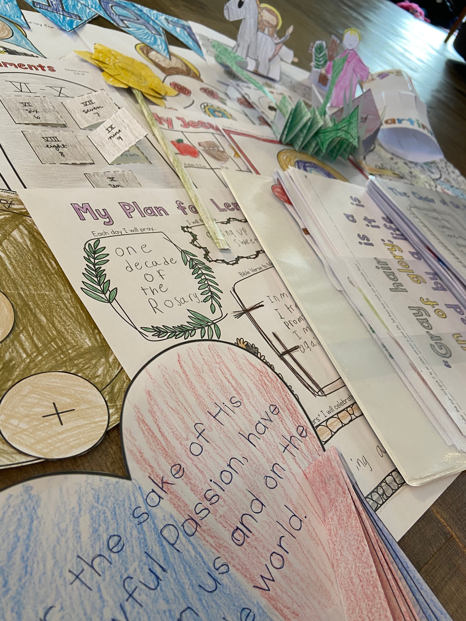 DIGITAL GROWING BUNDLE Lazy Liturgical Living Activity Sheets - Etsy