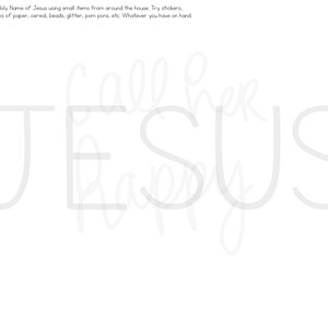 Most Holy Name of Jesus Printable Coloring Page Sheet Lazy Liturgical ...