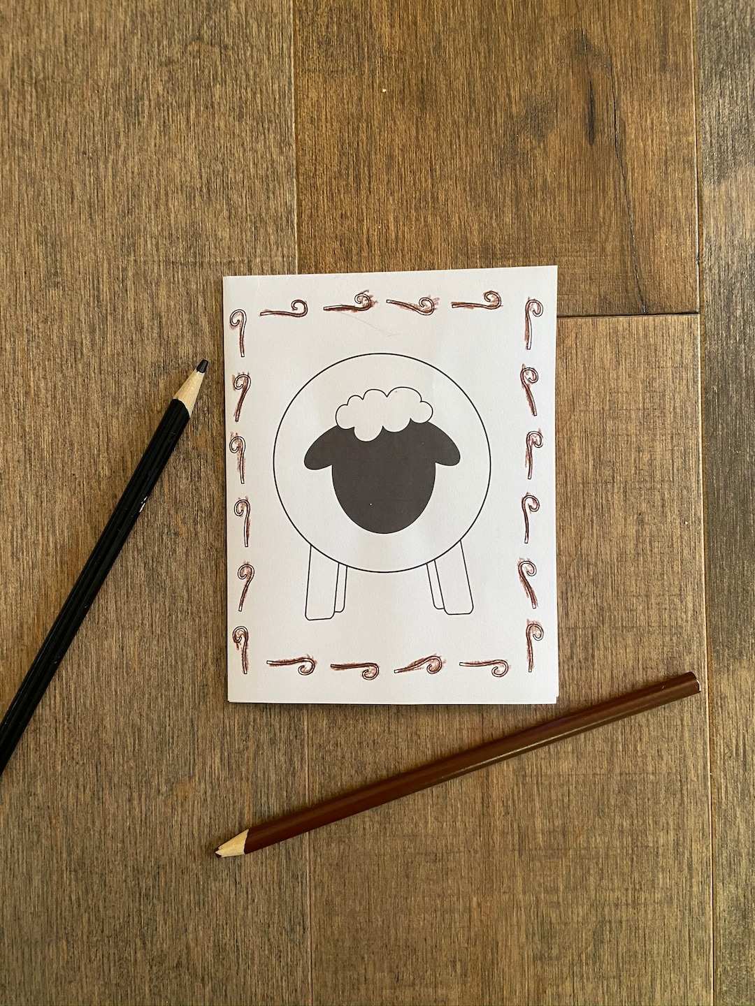 Good Shepherd Sunday Printable Coloring Page Sheet Lazy Liturgical Year ...