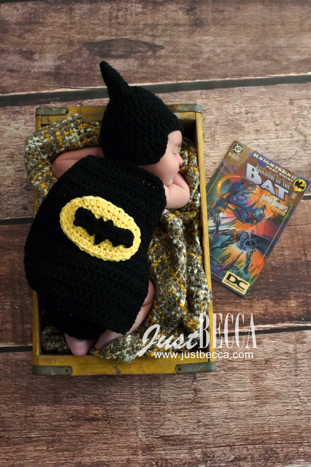Batman Inspired Hat and Cape set Made to Order Any Size | Etsy