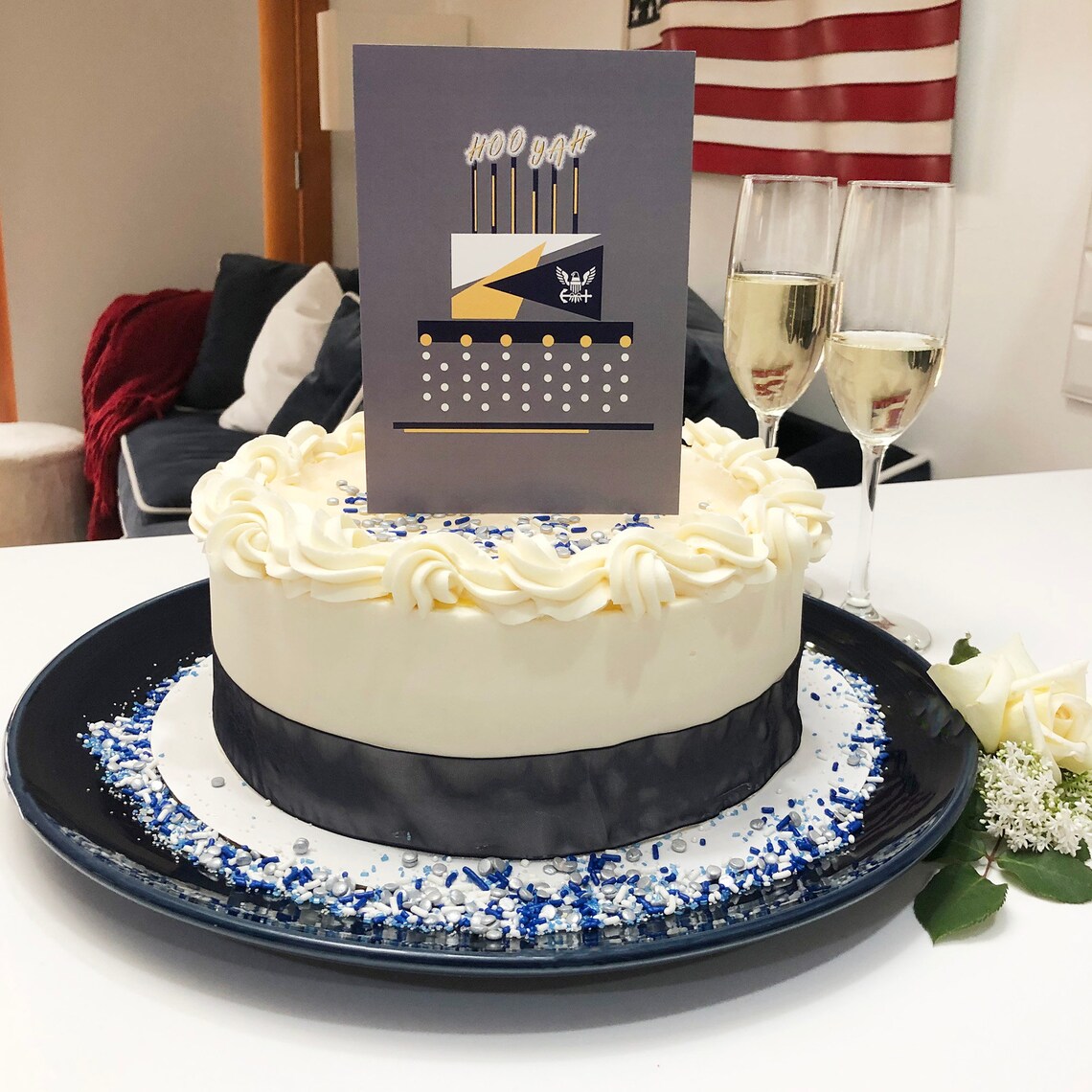 Navy Military Congratulations Greeting Card USN CELEBRATION - Etsy