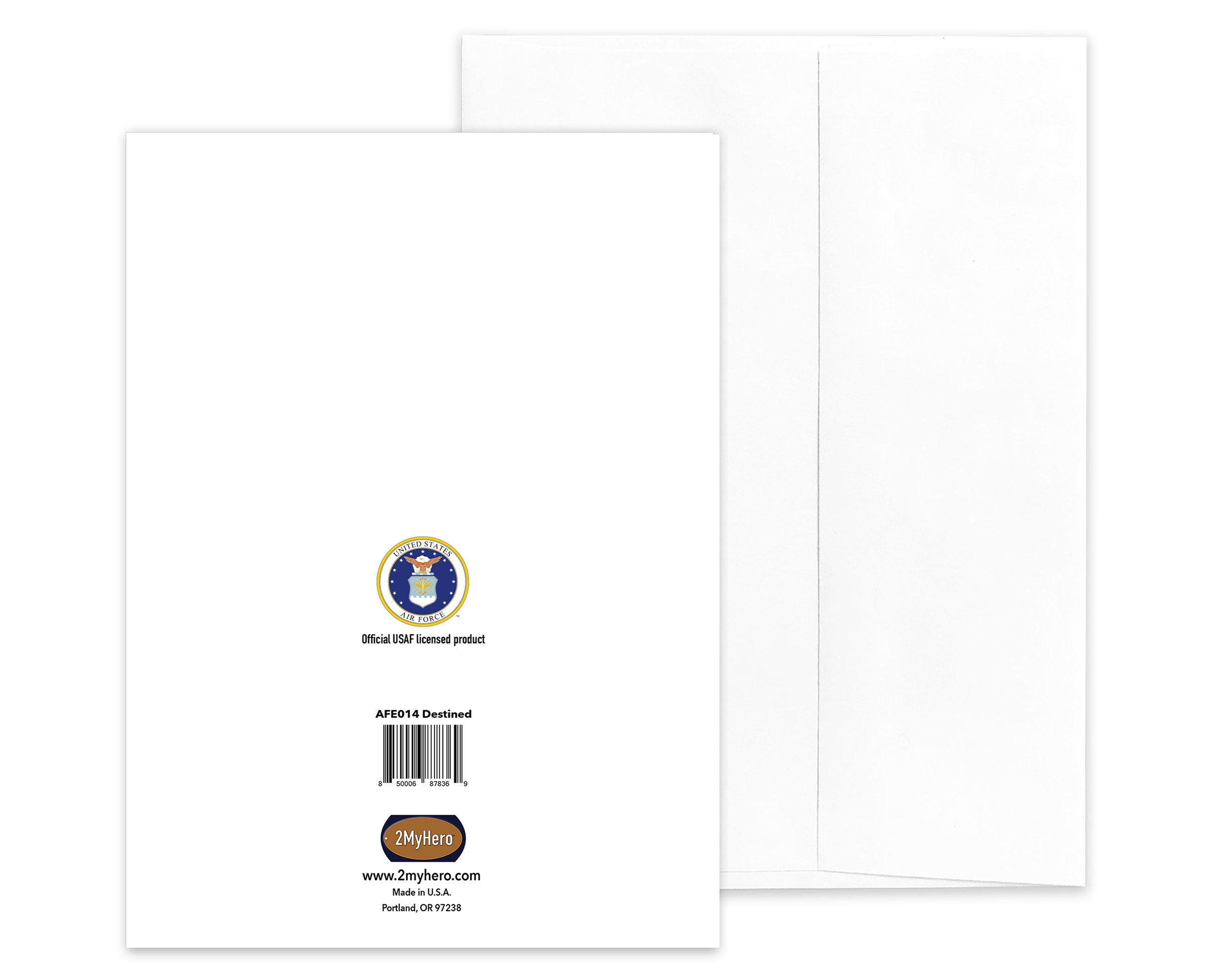 US Air Force Military Appreciation Greeting Card for Airmen | Etsy