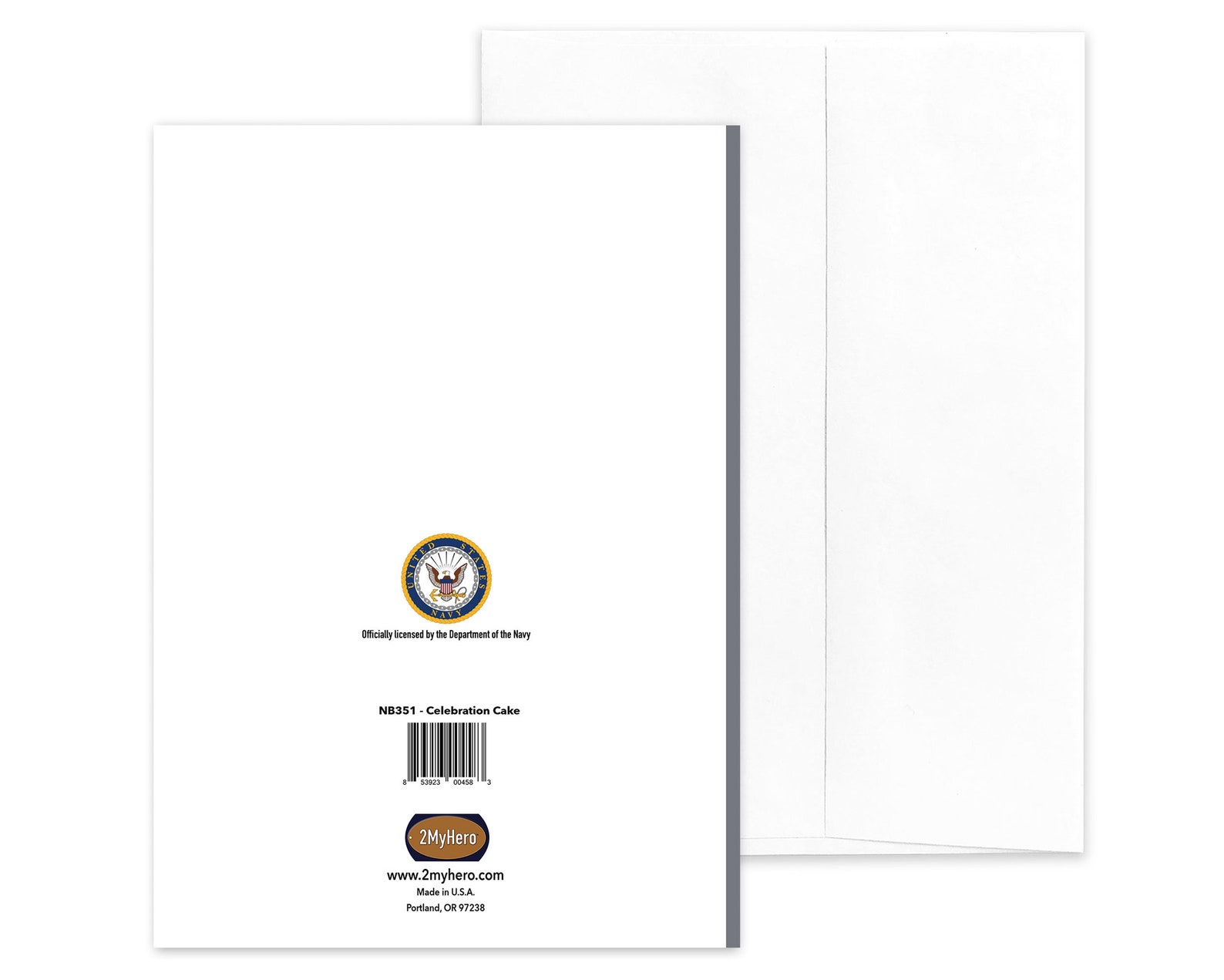 Navy Military Congratulations Greeting Card USN CELEBRATION CAKE Blank ...