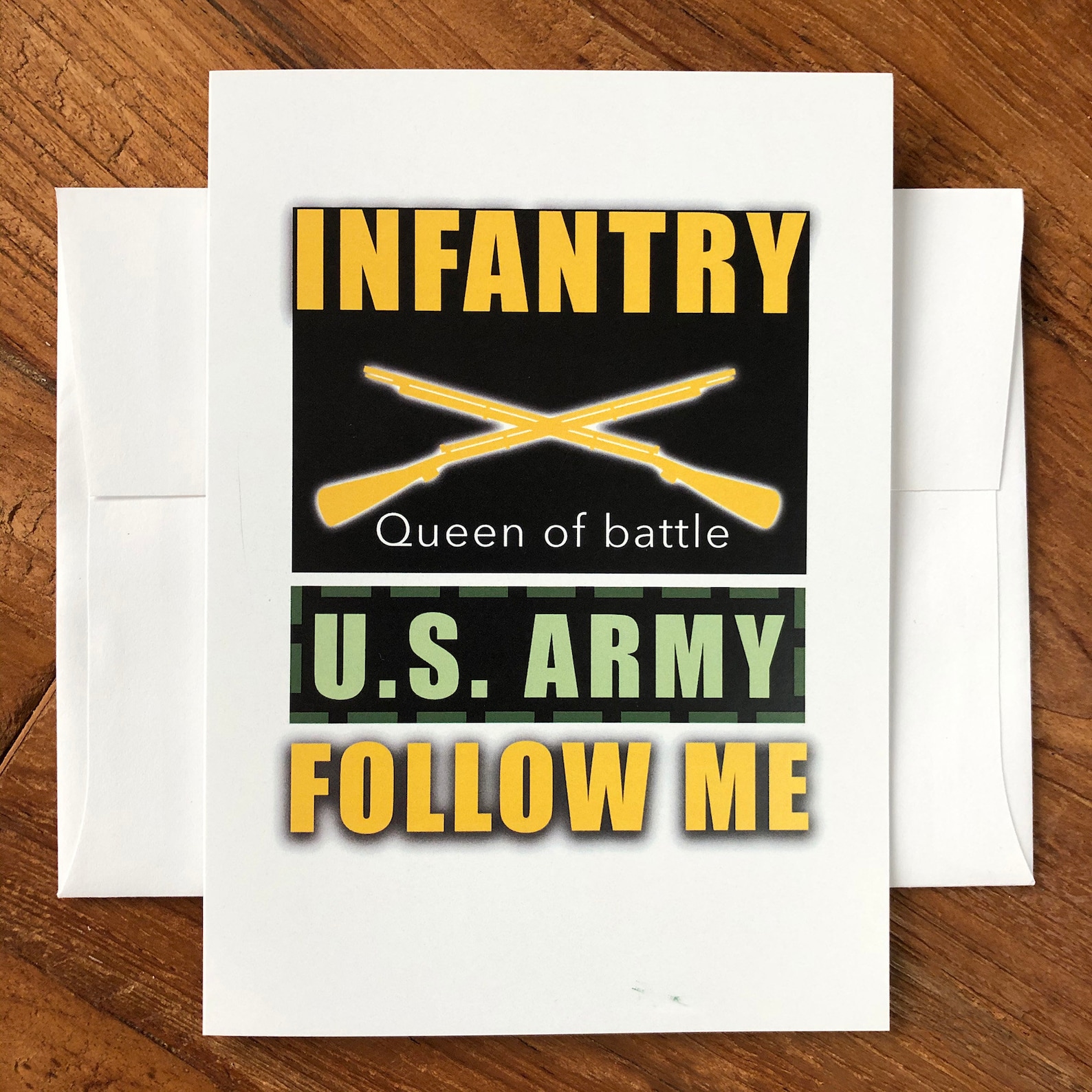 FOLLOW ME US Army Infantry Military Graduation - Etsy