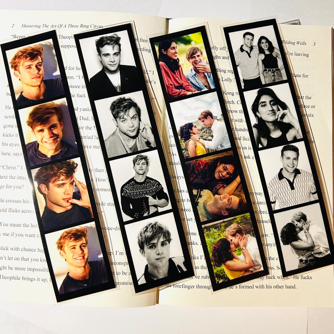 LEO WOODALL // Emma Dexter Photo Strip Bookmarks // Mirror Decoration ...