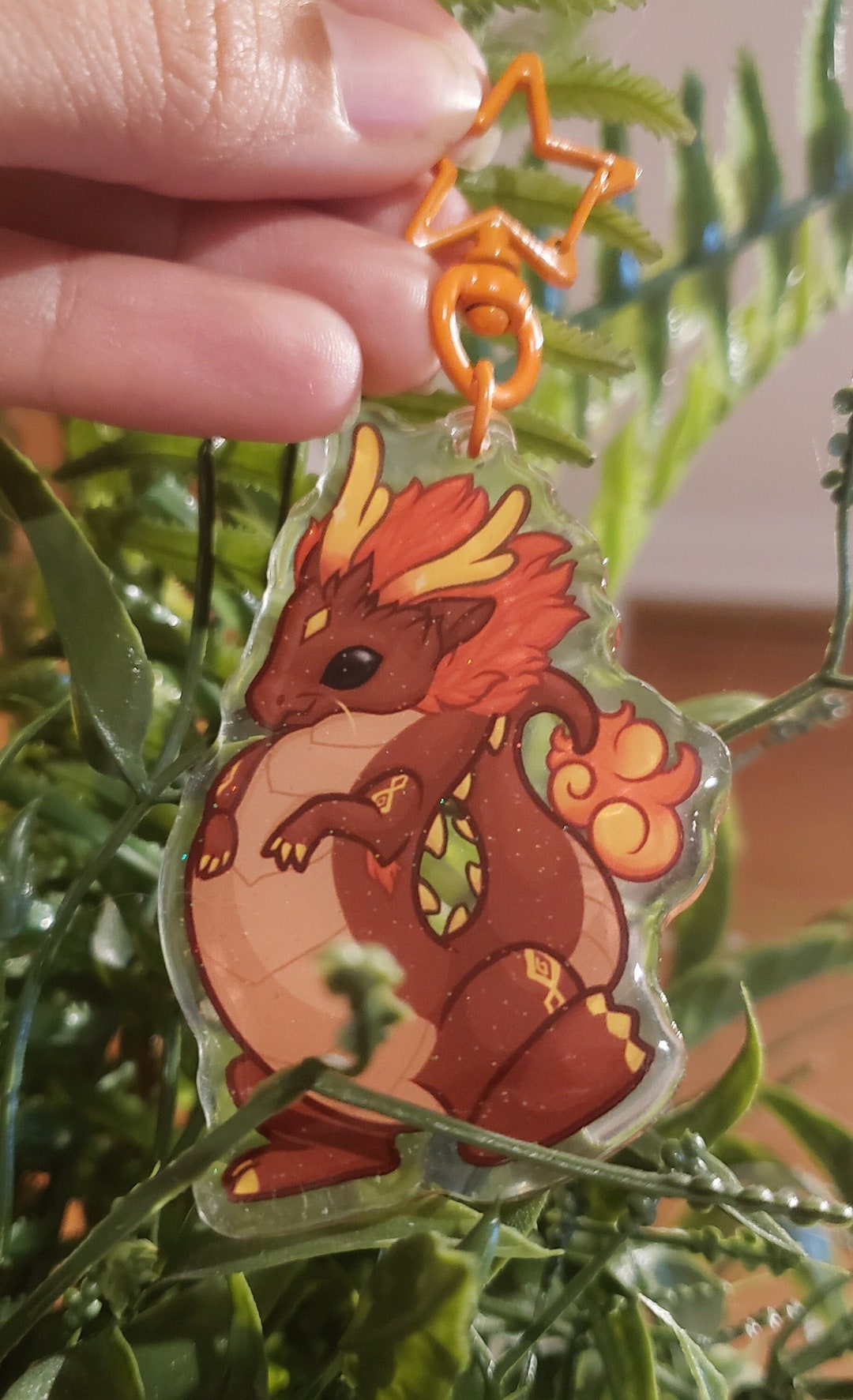 Morax Zhongli Rex Lapis - Acrylic Charm Keychain - Etsy