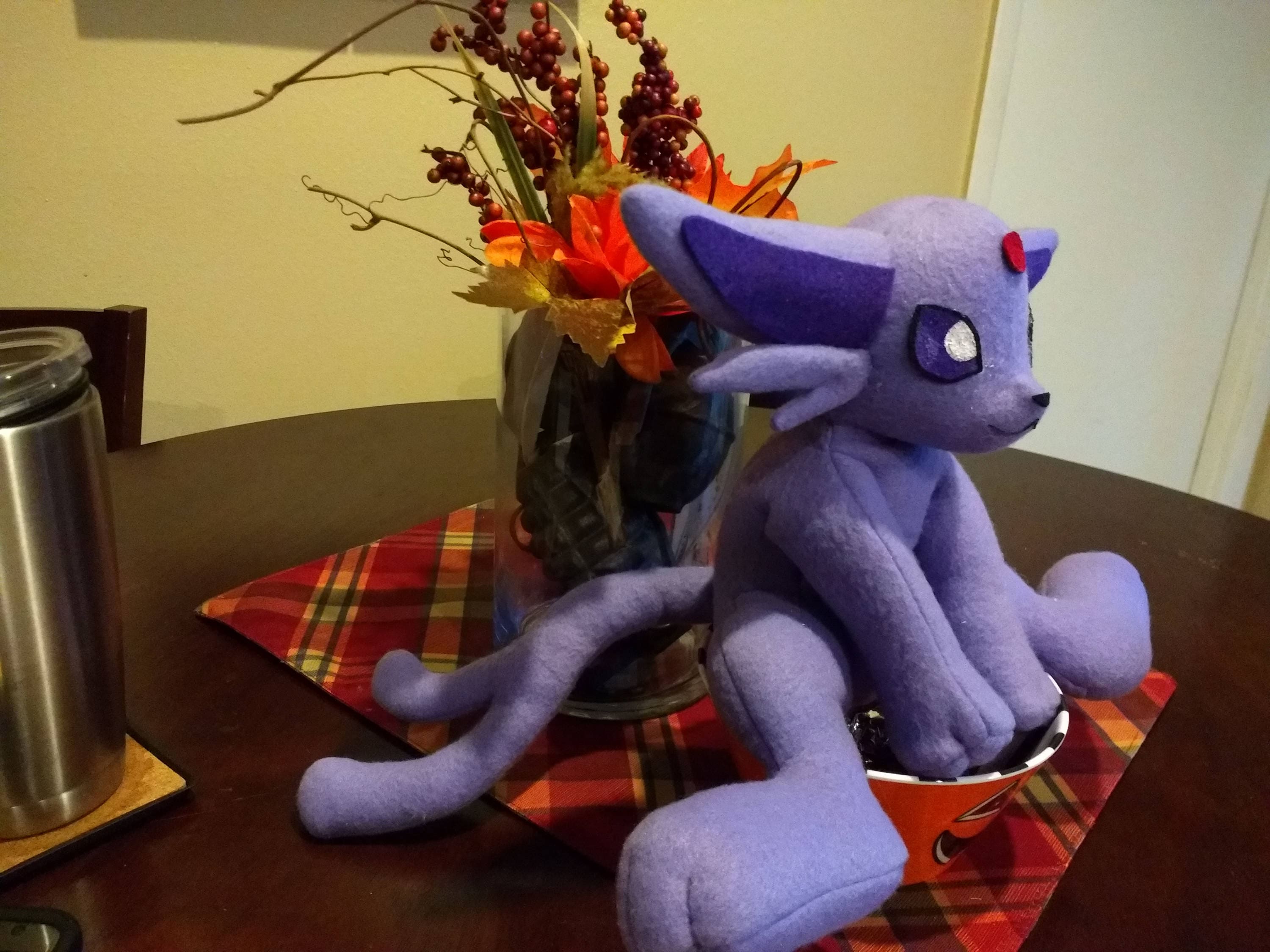 Espeon Plushie Made to Order SOLD OUT | Etsy