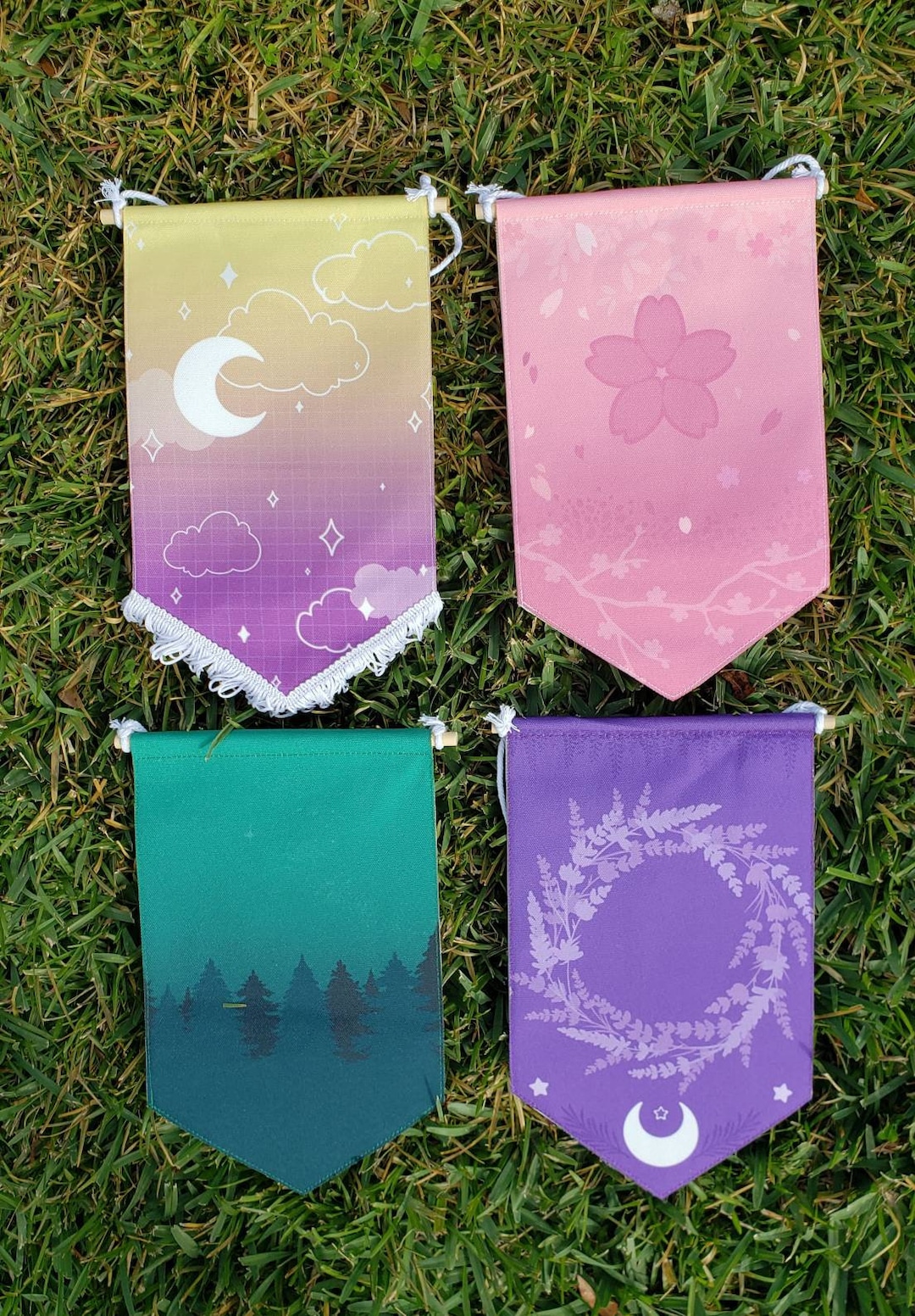 Mini Canvas Pin Banner - Etsy