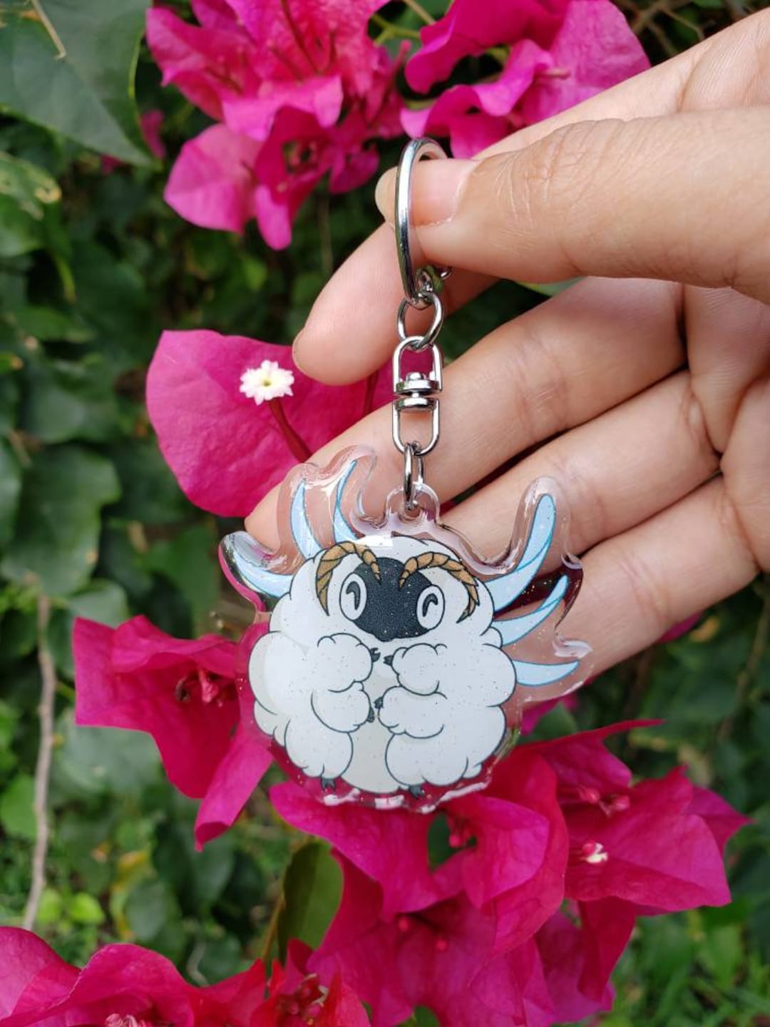 Wooly Bug Ancient Magus Bride Glitter Acrylic Charm Keychain - Etsy