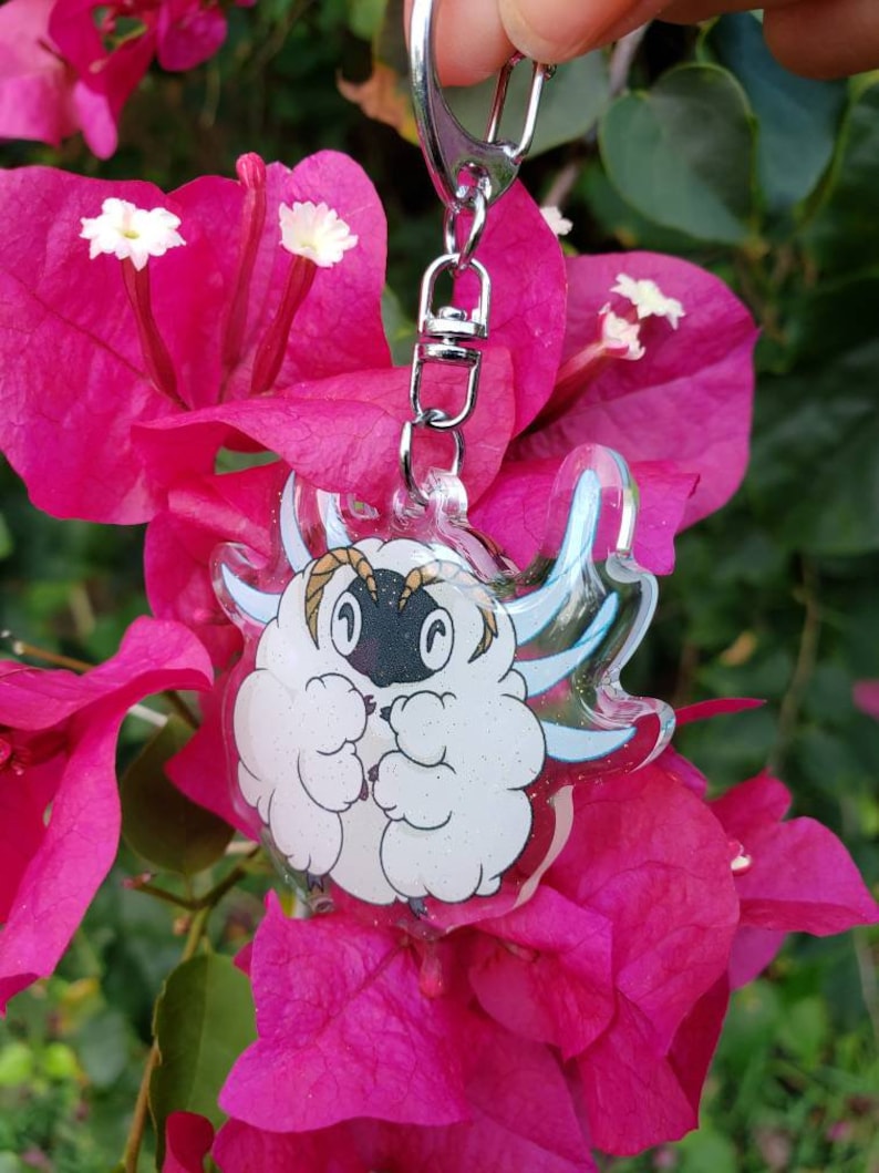 Wooly Bug Ancient Magus Bride Glitter Acrylic Charm Keychain - Etsy