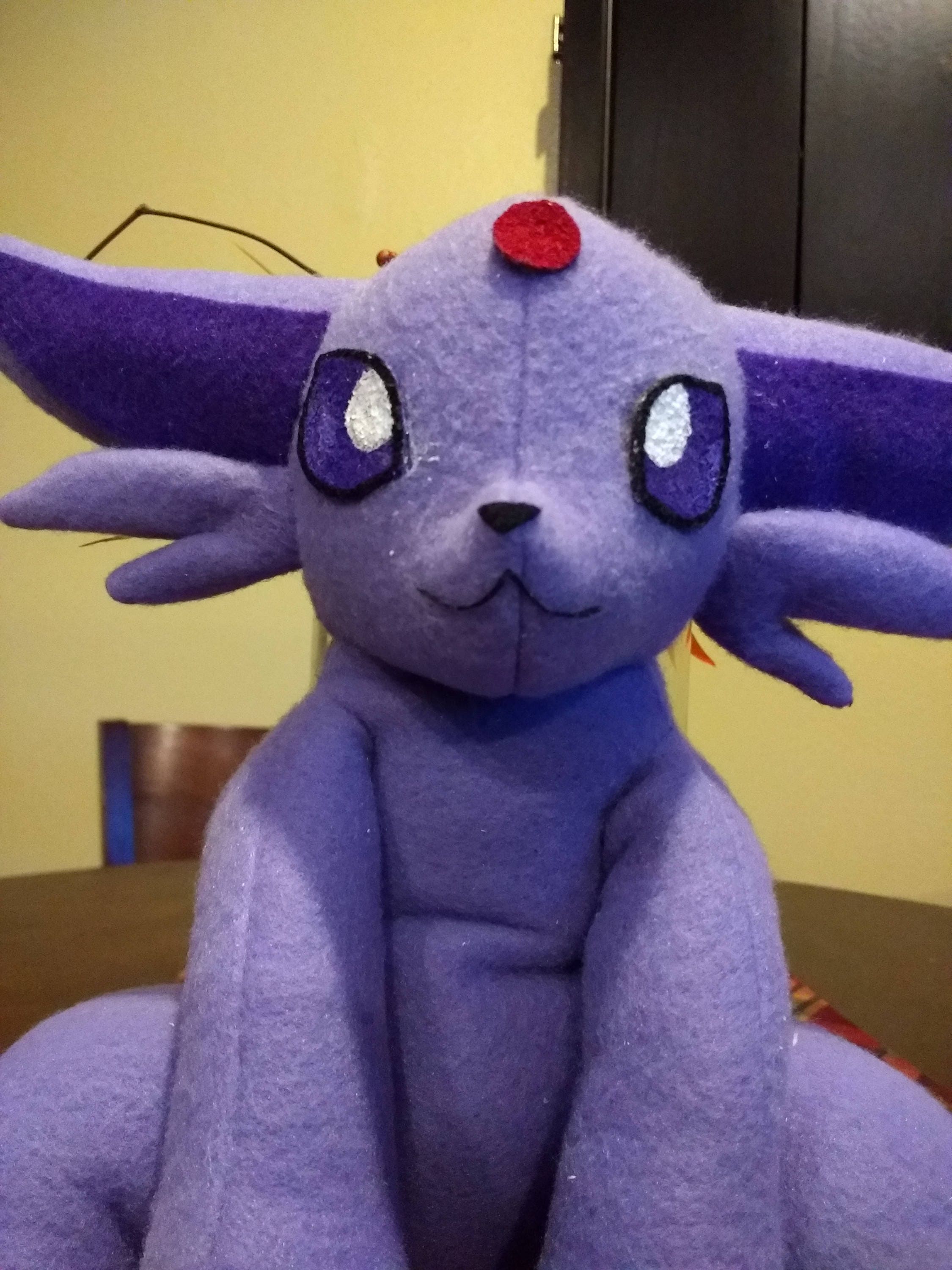 Espeon Plushie Made to Order SOLD OUT | Etsy