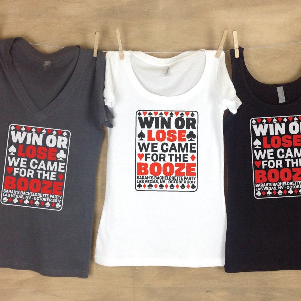 Win or Lose We Booze - Etsy