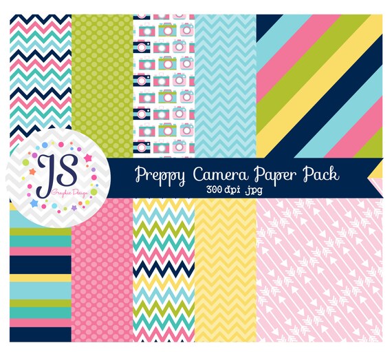 20FOR20, preppy camera digital paper for commercial use or personal use ...