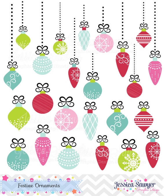 20FOR20, christmas ornament clipart for personal and commercial use by ...